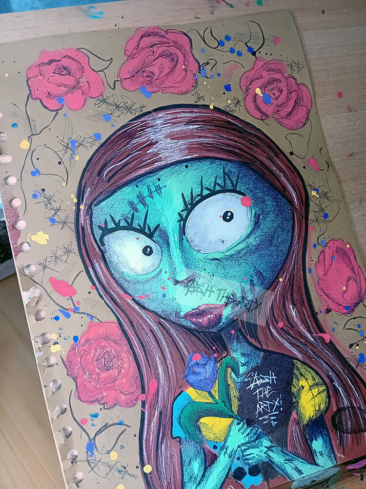 Ash the Arty | Music-Inspired Portrait Art with Real Personality | Ash ...